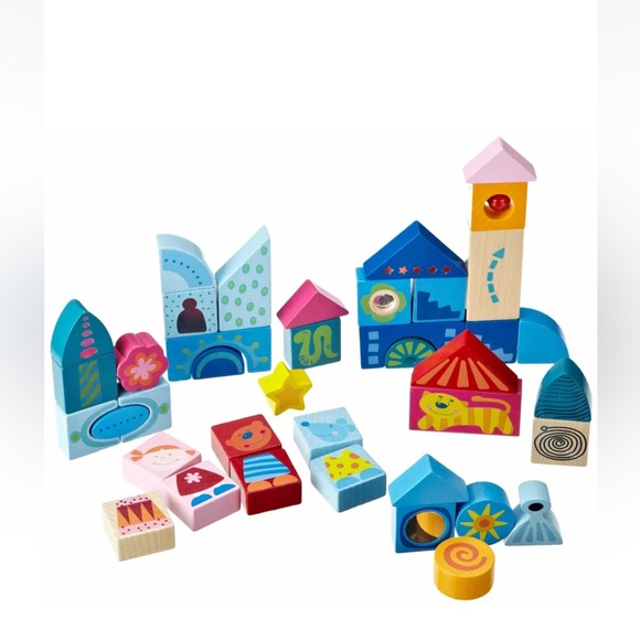 Haba | Toys | Childs Haba Toys Fantasy Land Building Blocks | Poshmark